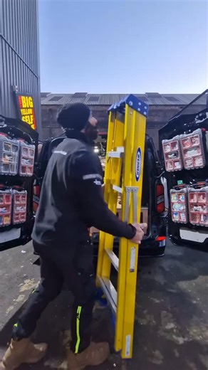 Electrician / Electrical Contractor / Maintenance Electrician on Instagram: "Maximize space with Jet's innovative ladder rack storage Ideal for electricians on-the-go #electrician #electricalengineering #sparky @jetrackrackladderrack"