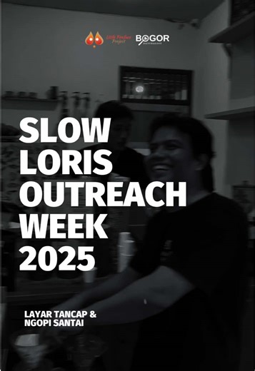 ✨ Suasana SLOW 2025 semakin hangat di Bogor Naturalist! 🌿 Hari ini kita seru-seruan bareng di Layar Tancap & Ngopi Santai 🎬☕ Penayangan dokumenter Jungle Gremlins of Java membawa kita lebih dekat dengan kehidupan kukang di alam liar, ditemani sesi Coffee Cupping & Live Brewing yang bikin malam makin akrab ✨. 🎨 Jangan lupa, Pameran Seni SLOW 2025 masih berlangsung sampai 14 September! Datang, registrasi, dan vote karya favoritmu dengan stiker khusus 🗳️ 📅 Selanjutnya: 👉 13 September — Hari K