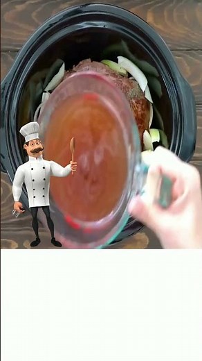 london broil#shorts - London broil in a slow cooker