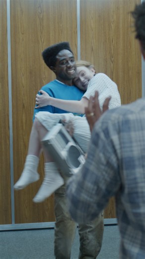 9.8M views · 95K reactions | behind the scenes at HMH with caleb and sadie  | Stranger Things | Facebook