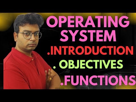 Operating system introduction functions objectives |#operatingsystem #os #operating_system