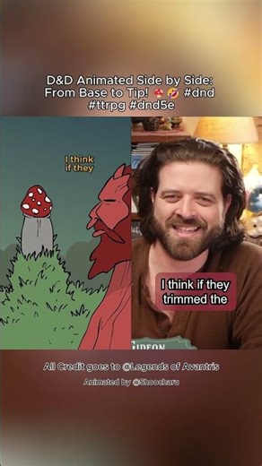 D&D Animated Side by Side: From Base to Tip! 🍄🤣 Once Upon a Witchlight EP54 01:52:05