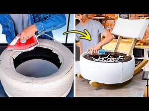 DIY Projects to Turn Recycled Tires Into Stylish and Functional Creations