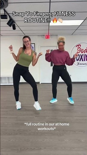 full workouts & routines with us through the Beat Boxing Fitness app on the App Store 👏🏻🤍