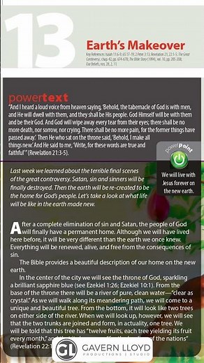 Q2 L13 | JUNIOR POWERPOINTS | Memory Verse | Powertext | #gracelink #sabbathschoollesson