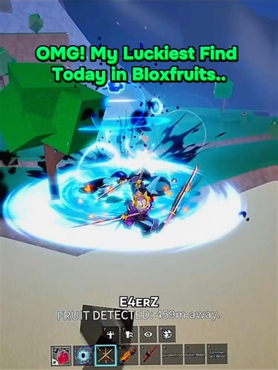 My Luckiest Find Today in Blox Fruits #bloxfruits #roblox #fyp #shorts