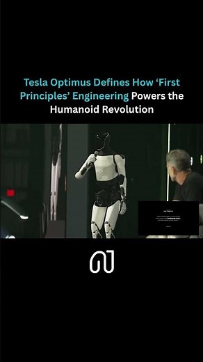 esla’s Optimus Robot Shows First Principles Innovation: Built Atom by Atom
