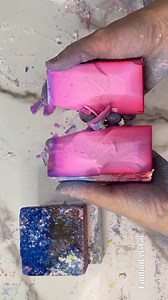 Bright Pink Dyed #bright #brightpink #pink #dyed #asmr #fyp #funfunletsgo #oddlysatisfying #sosatisfying #satisfying #gymchalk #freshblocks #tuesday #tuesdayvibe #barbie #barbiepink #gogo #califronia | Funfunletsgo