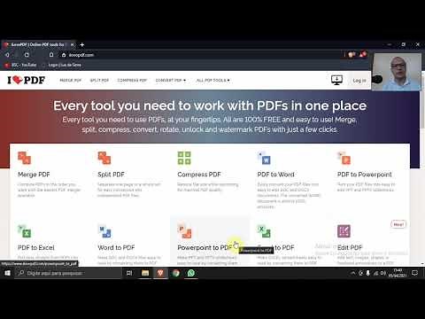 Editando (preenchendo) arquivos PDF com o ilovepdf.com