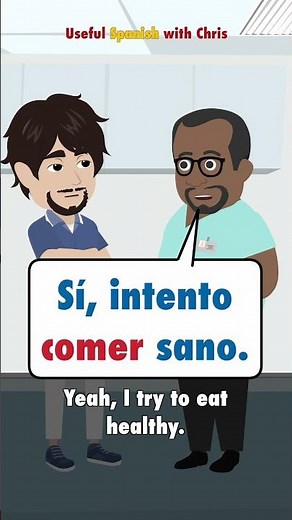 Learn Spanish: Do you like organic foods? #shorts