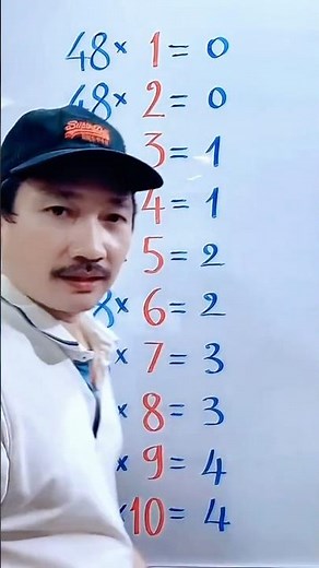 Try to Explain This 48 Multiplication 😳#maths