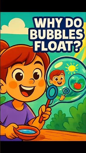 Why Do Bubbles Float? | Quick Science for Kids