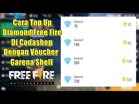 Cara Top Up Diamond Free Fire Di Codashop Dengan Voucher Garena Shells