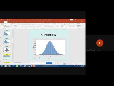 Poisson and Normal Distribution