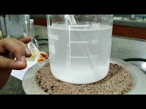 Gravimetric Estimation of Barium as Barium sulphate in presence of Iron By Anita Ghare