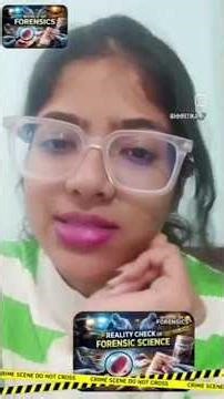 ⚠️REALITY CHECK ⚠️“Reel Forensics vs Real Forensics – Let’s Break the Myth.”#forensic #cid #myth