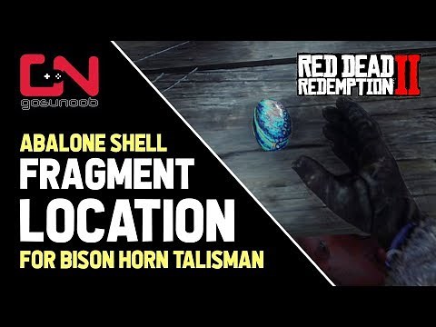 Red Dead Redemption 2 - Where to find Abalone Shell Fragment for Bison Horn Talisman
