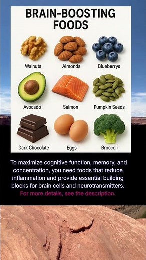 brain boosting foods