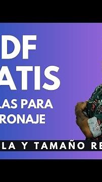 Free PDF of curved rulers for pattern making - Gonzalo De Souza