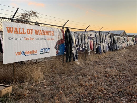 Wall of Warmth begins its donation drop-off locations around Eastern Idaho - Local News 8