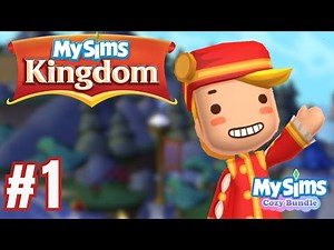 MySims Cozy Bundle: MySims Kingdom Full Game Walkthrough Part 1 - Creating our Sim! Learning Magic!