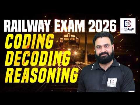 Reasoning - Coding Decoding Important Questions For Railway Exam | Rakesh Sir