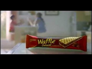 Nissin Waffle Deluxe "Many Thanks" Commercial