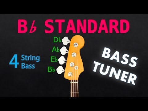 Bb STANDARD - BASS Tuning (Tuner)