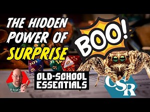 Don’t forget about rolling for Surprise in OSE! | Hexed Press's DM tips