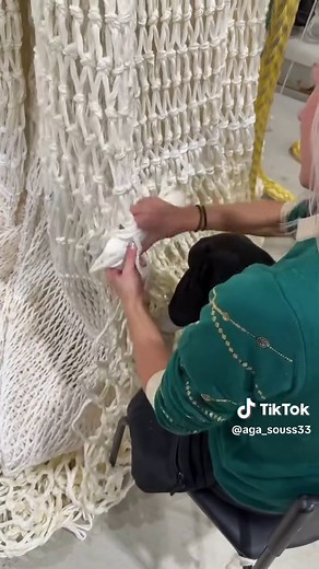 Techniques de couture pour filets de pêche