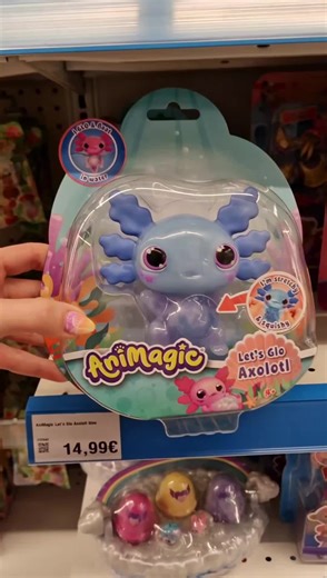 AniMagic Let's Glo Axolotl Toy Unboxing | Cute Squishy Water Beads Fun