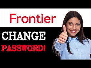 How To Change Frontier Wifi Password (2025)