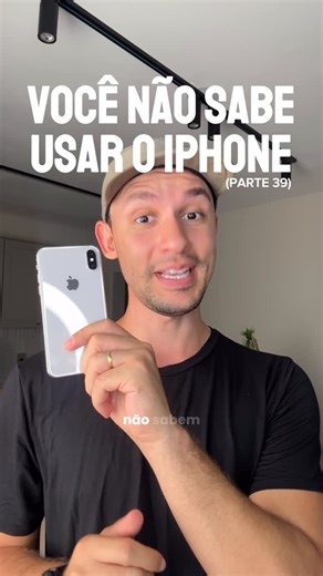 Joás Benoit on Instagram: "Provando que o usuário de iPhone não sabe usar o iPhone (Parte 39) #iphone #truques #utilidadepublica #techtips #apple"