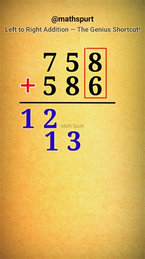 Math Spurt on Instagram: "The Easiest Trick Ever Part -25 😍🔥 . . #mathspurt #mathematics #reels #quickmath #mathtricks #fyp #viralmath #trending #mindblowingmath #shorts #learnmath #brainteaser"