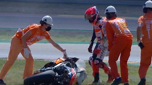 Marc Marquez explains what went wrong in fast FP2 crash