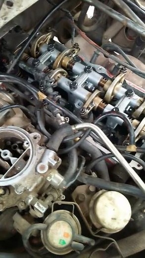 Mazda fe-f8 carburator engine nee cylinder head assembly