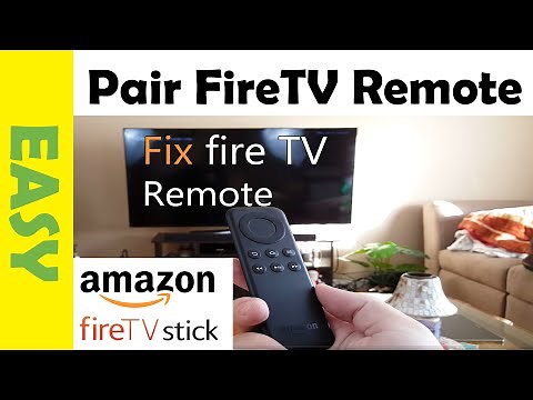 How to Fix Amazon Fire TV Stick Remote That's Not Responding | Pair Fire Remote