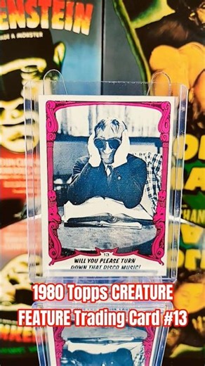 1980 Topps CREATURE FEATURE Trading Card #13