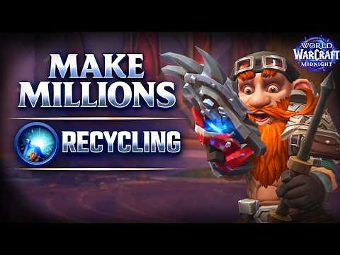 Make Millions of Gold | Recycling is the NEW Midnight Engineering Meta | WoW Gold Making