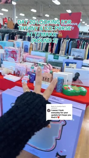 BEAUthiFUL on Instagram: "day 20 looking for Tiffany and co purse at tj maxx #tjmaxx #tjmaxxfinds #tjmaxxhaul #tjmaxxshopping #tiffanyandco @tjmaxx"