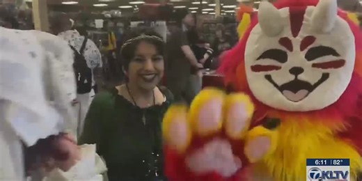 Visitors gather in elaborate character costumes for Longview Comic Con