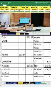Fully automatic accounting software in excel | Shorts | shorts