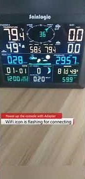 2022 Update!How to connect Wi-Fi for Sainlogic FT0310 Weather Station