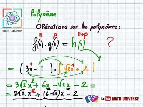 polynômes 2eme sciences et info