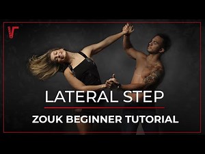 🌴 Brazilian Zouk Beginner Tutorial 🕺🏻 Lateral Step 💃🏻 with Arthur y Layssa 👑