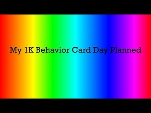 My 1K Behavior Card Day Planned (New Year's Special) (LAST VIDEO OF 2024)