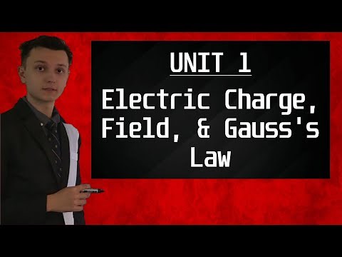 AP Physics C: Electricity and Magnetism Unit 1 - Electric Charge - Field - Gauss Law - E and M