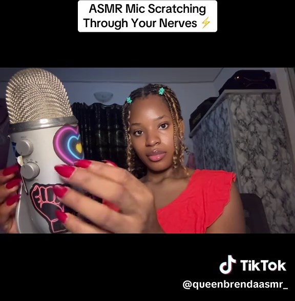 ASMR Mic Scratching Through Your Nerves ⚡️ #brainmassage #micscratchingasmr #asmrmicsounds #asmrforsleeping #nervehealing