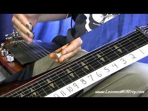 AMERICA THE BEAUTIFUL - Open D Lap Steel Lesson by Troy Brenningmeyer
