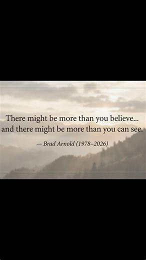 RIP Brad Arnold 3 Doors Down I’m sharing this specific video because these lyrics have always felt like they were written for my own life. There’s such a raw honesty in the way Brad sang about fear and faith. He helped me get through the "everything I know" moments more times than I can count. A true legend gone too soon. #ItsNotMyTime #orbitalresonance #3doorsdown #BradArnold #RIP # | Orbital Resonance
